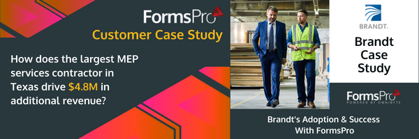 Brandt Finding Success with FormsPro Mobile Forms